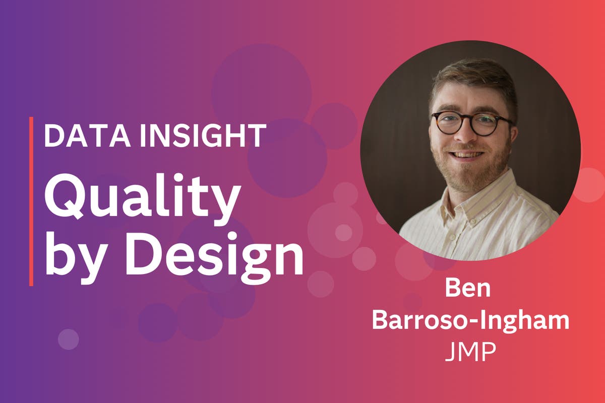 Quality by Design for Better Process Understanding