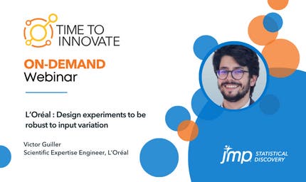 Design experiments to be robust to input variation