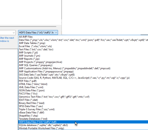 Importing HDF5 Files