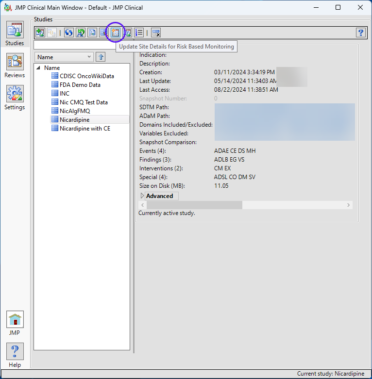 How Supplemental Data Sets are Used by JMP Clinical.