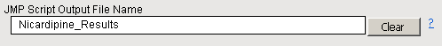 JMP Script Output File Name