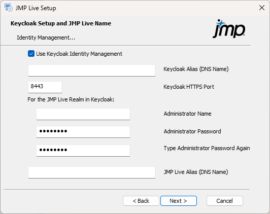 JMP Live Installation Help